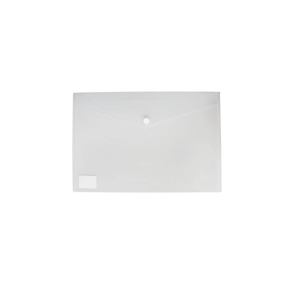 Porta Documentos Oficio Transparente con Broche
