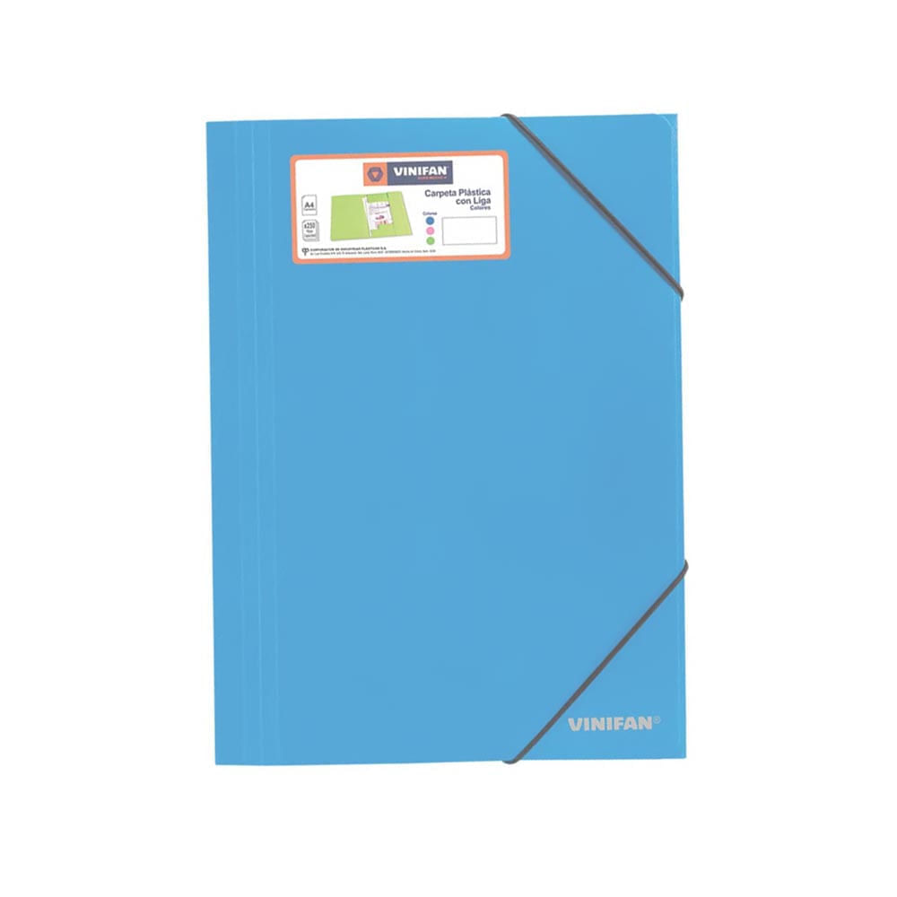 Fólder Carpeta A4 Con Liga Colores Surtidos | Dos x Tres